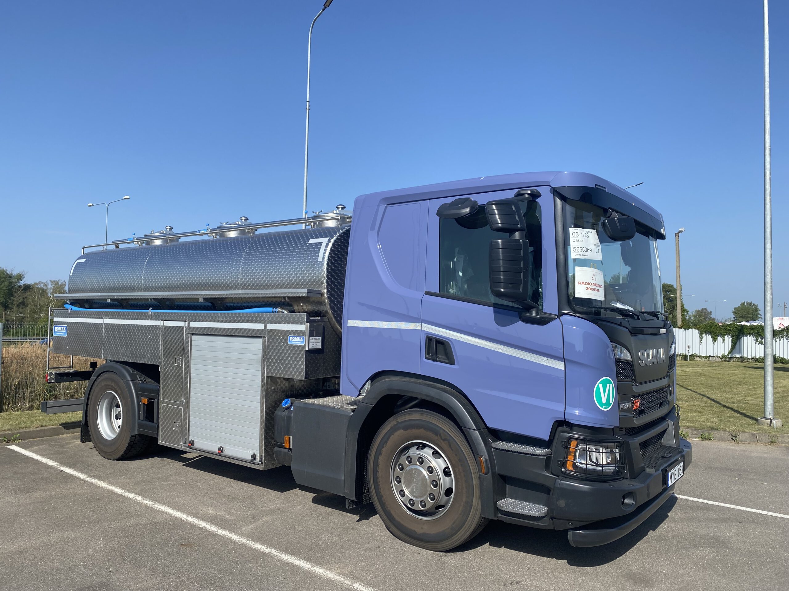 12.000 L cisterna, antstatas - Truckinn.lt